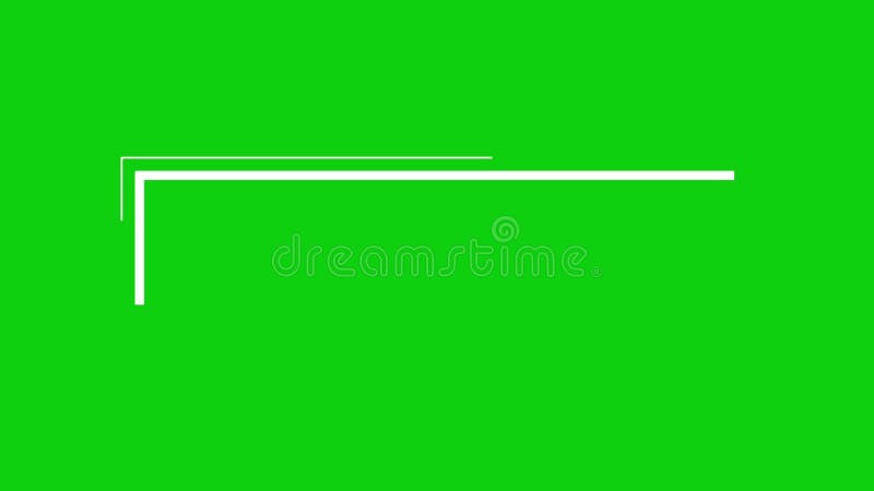 Animated Text Box on Green Screen - Customizable Video Overlay Stock ...