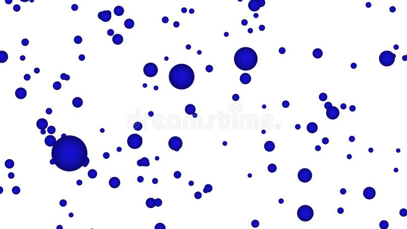 Blue Balls Roll Down on a Golden, Embossed Surface. Stock Video - Video ...