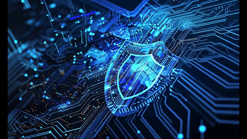 Digital Security Animated Icon Stock Video - Video of user, padlock: 353146047