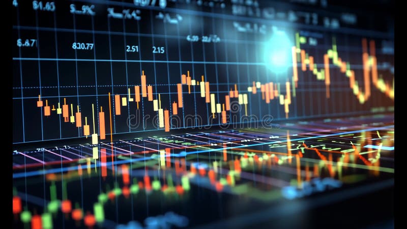Video Animation of a Graph Chart Illustrating Upward Growth. Background ...