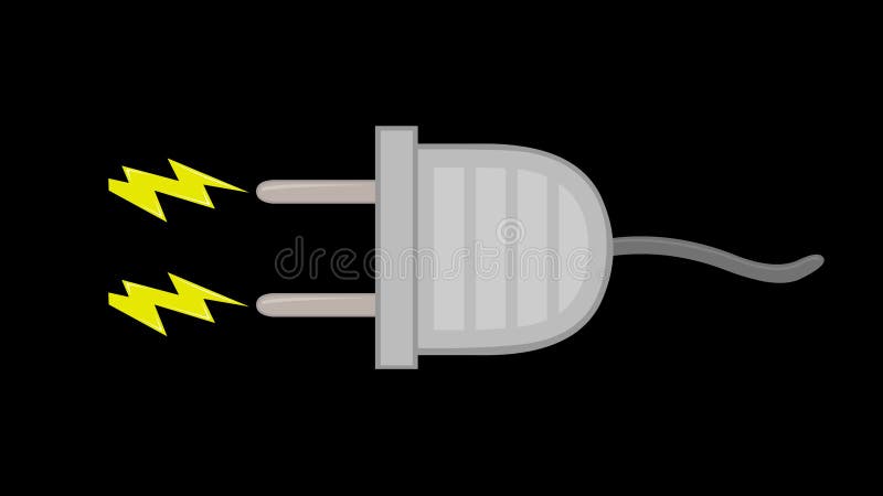 Video Animation Icon Electric Energy Stock Footage - Video of ...