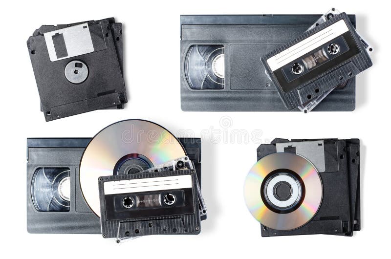Video and Audio Cassettes and CD. Storage of Information in the 90th ...