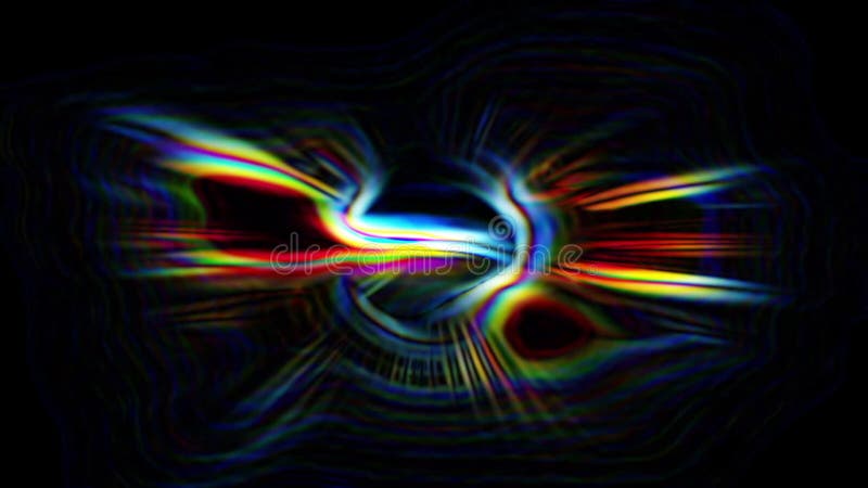 Radial Digital Light Patterns Ripple and Shine Stock Video - Video of ...