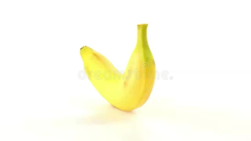 Banana front view stock video. Video of brew, bubbles - 129539059