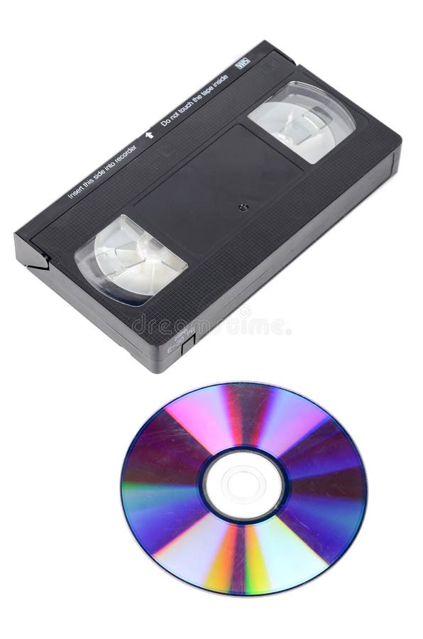 Video band en DVD stock foto. Image of media, modern - 29231220