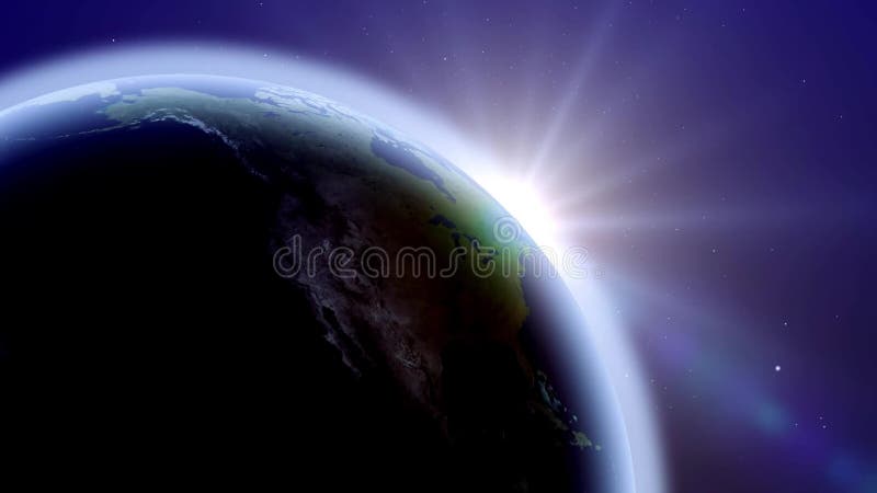 Blue Earth World Globe Global Map Stock Footage - Video of background ...