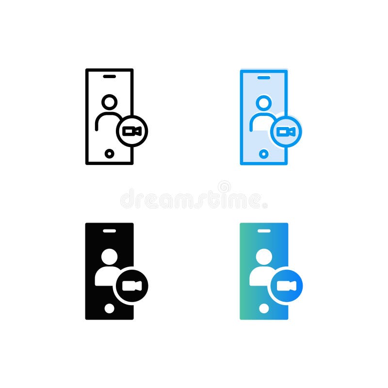 Video Call Icon Vector. Suitable for Any Purpose Stock Vector ...