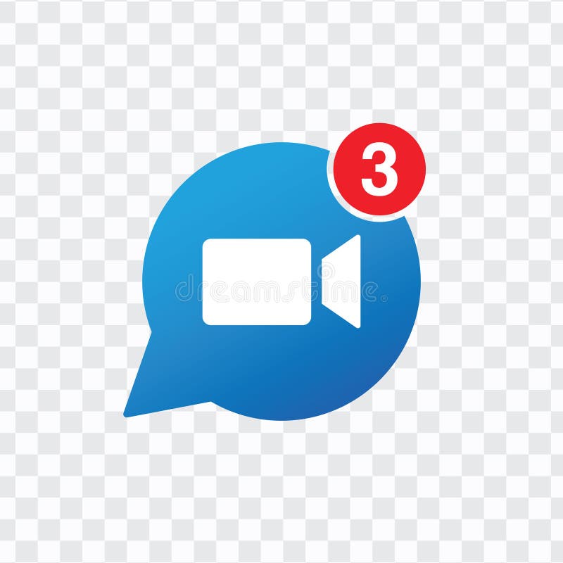Video Call Icon Set, Vector Eps. Streaming Video Call Symbol, Vector ...