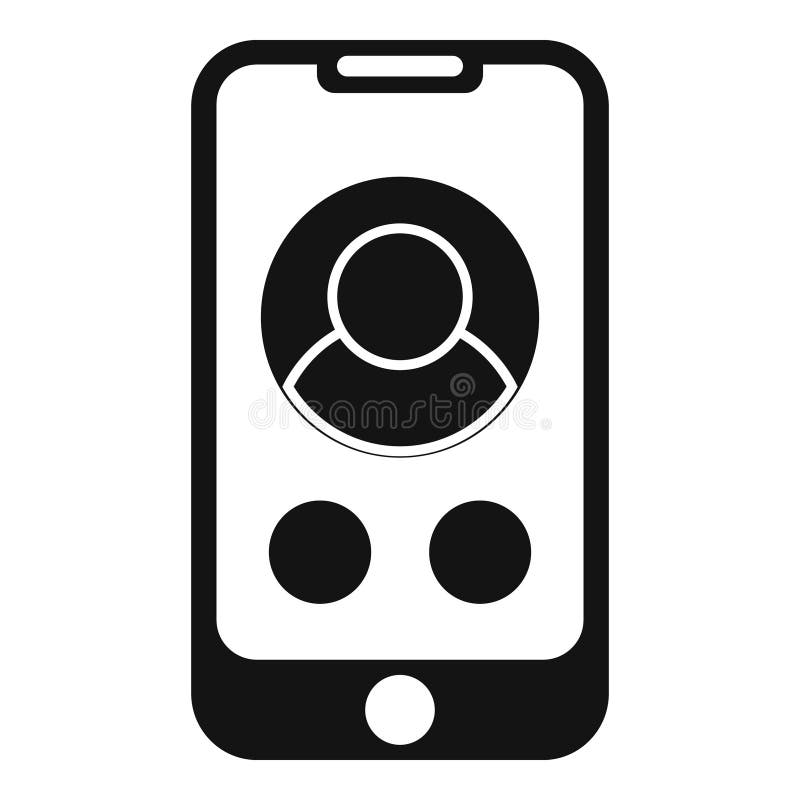 Video Call Support Icon Simple Vector. Office Service Stock Vector ...