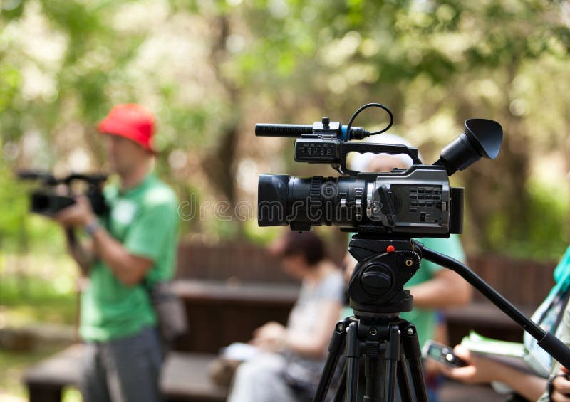 Video camera stock photo. Image of action, production - 31937676