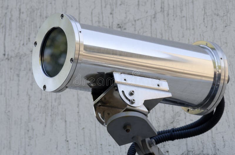 Supervision video camera stock photo. Image of electronics - 21899032