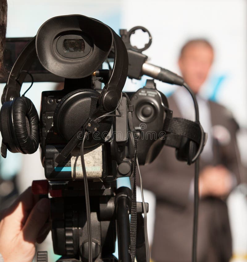 Video camera stock photo. Image of action, production - 31937676