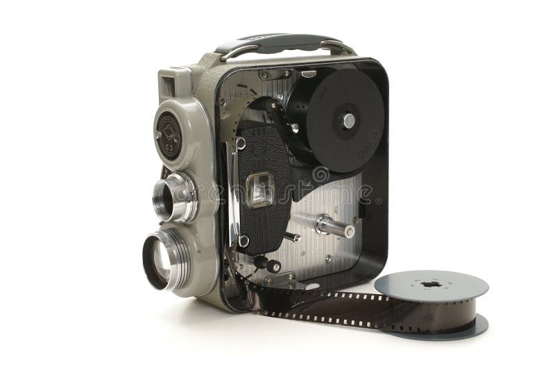 Video camera stock image. Image of angle, film, white, tape - 514917
