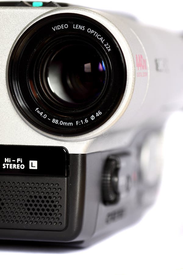 Video camera B stock image. Image of camera, view, camcorder - 41370521