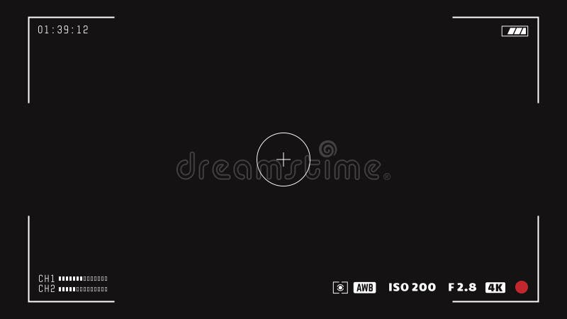 DSLR Photo Camera Realistic Overlay Stock Vector - Illustration of ...