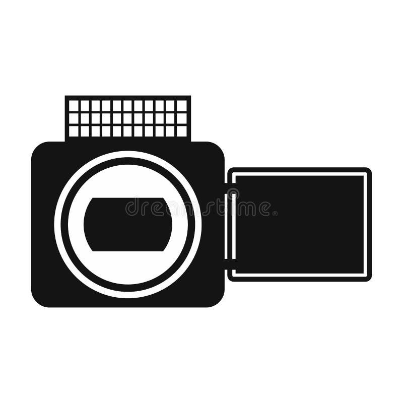 Portable Camera Simple Icon Stock Illustrations – 1,044 Portable Camera ...