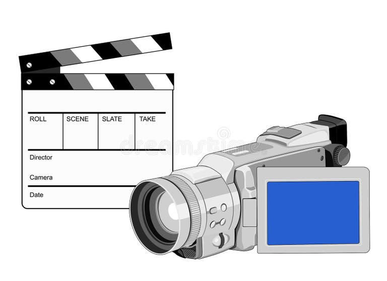 Filming Clapper Board Stock Illustrations – 693 Filming Clapper Board ...