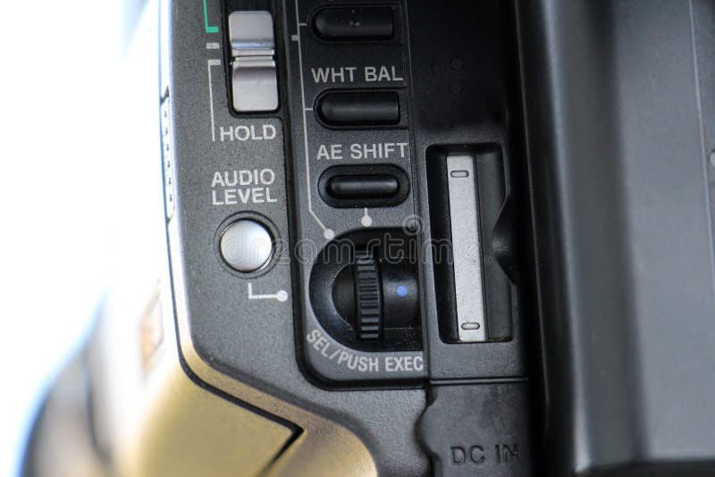 Old Camera Controls stock photo. Image of retro, markings - 30304710
