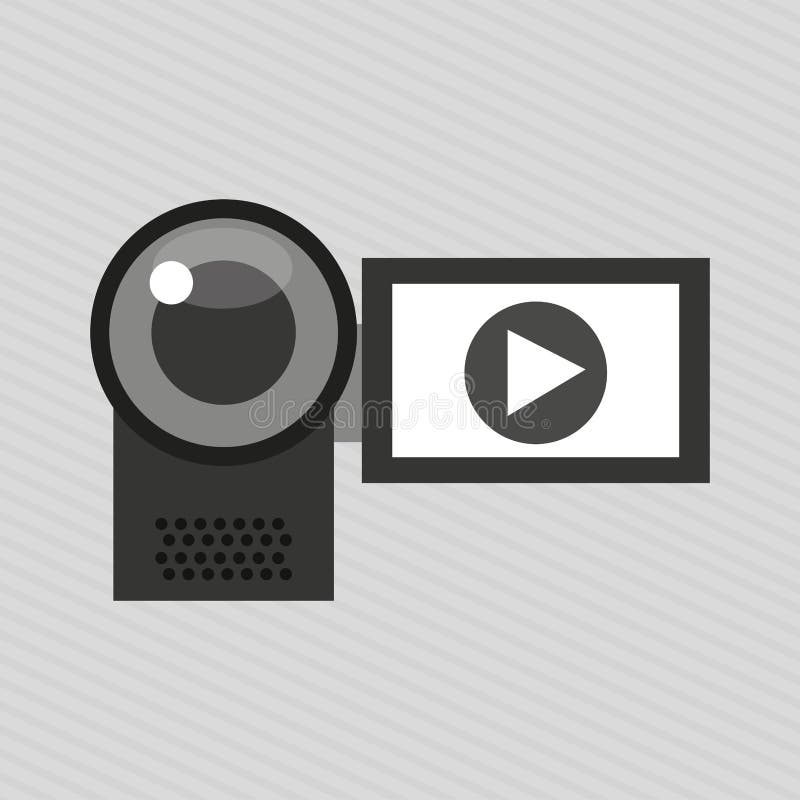 Video camera design stock illustration. Illustration of symbol - 68693665