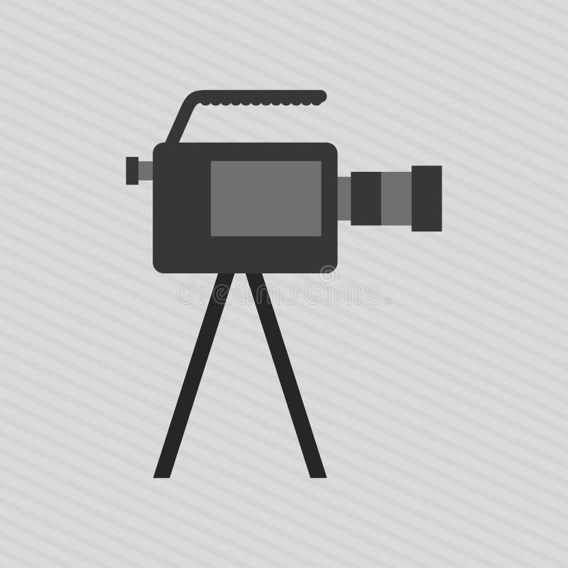 Video camera design stock illustration. Illustration of digital - 68693697