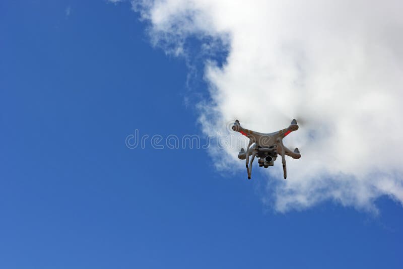 Video camera in flight. stock photo. Image of digital - 77926754