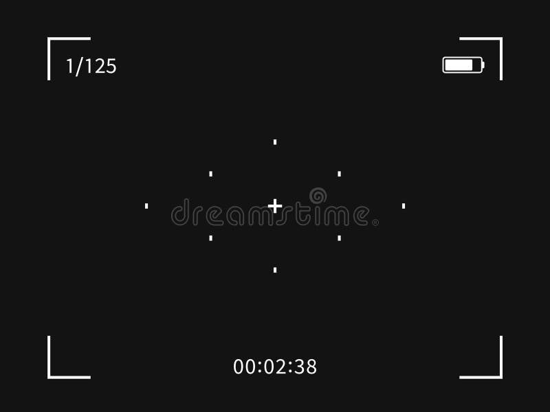 Video Camera Frame Viewfinder Template. Modern Focusing Digital Display ... Video Camera Frame Viewfinder Template. Modern Focusing Digital Display ...