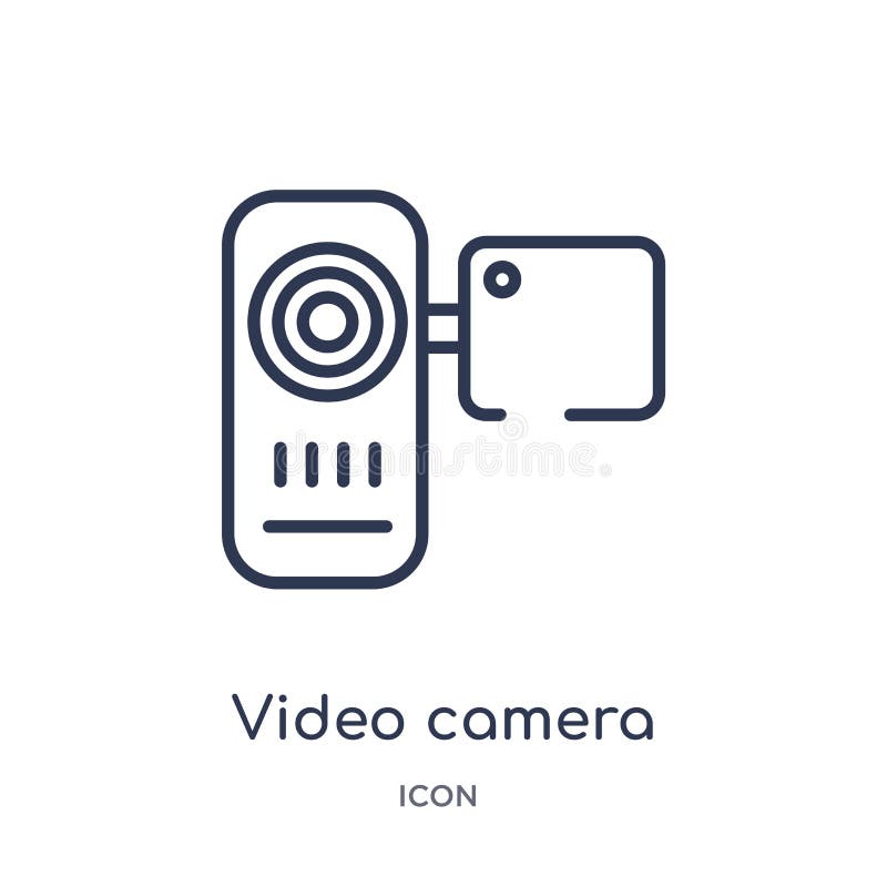 Video Camera from Side View Icon from Side View Icon from User ...