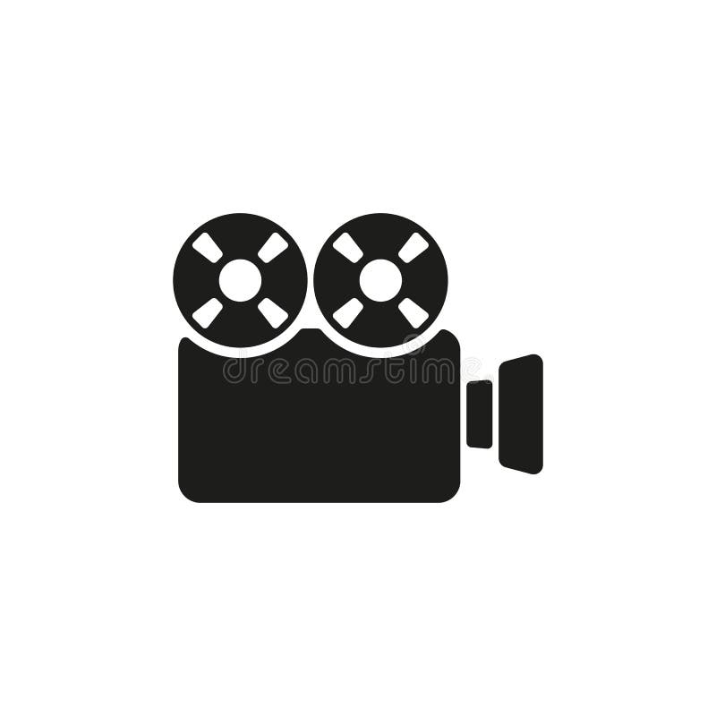 The Video Camera Icon. Camcorder Symbol. Flat Stock Vector ...