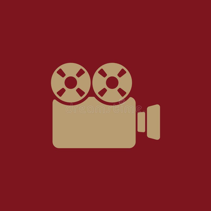 The Projector Icon. Presentation Symbol Stock Vector - Illustration of ...