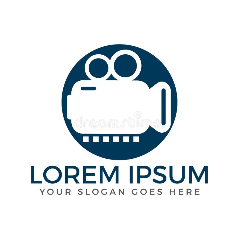 Video camera icon design. stock illustration. Illustration of retro ...