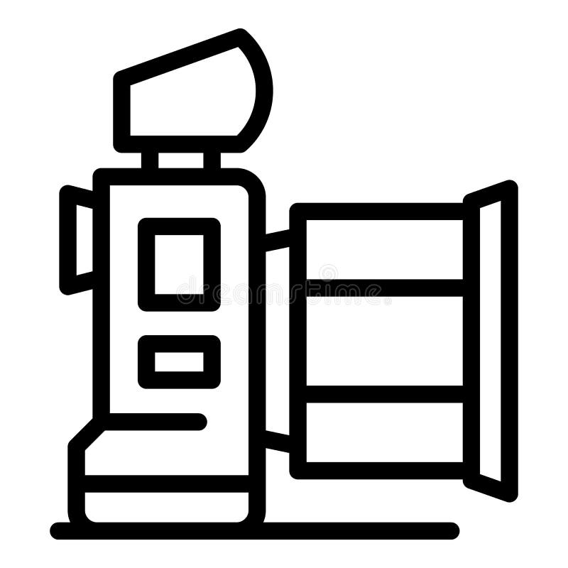 Video Camera Icon Outline Vector. Studio Shoot Stock Vector ...