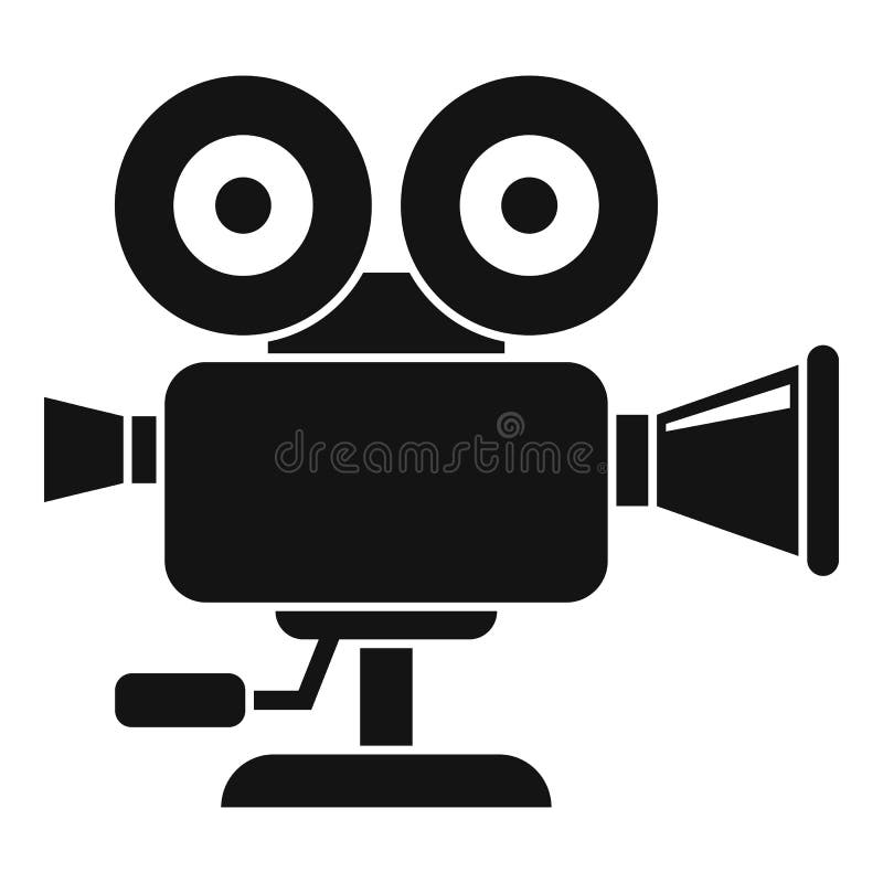 Video Camera Icon, Simple Style Stock Vector - Illustration of ...