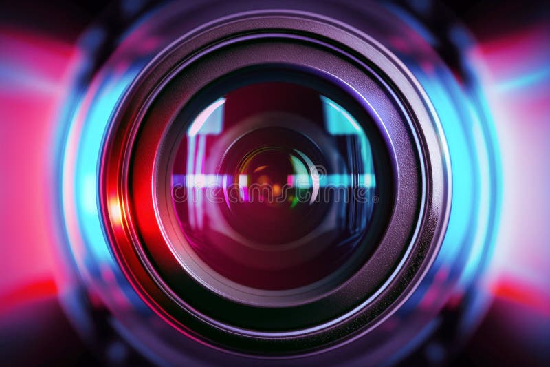 Video camera lens stock image. Image of maker, optics - 35115983