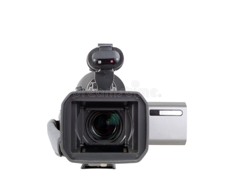 Stand video camera stock photo. Image of black, videocamera - 8903010