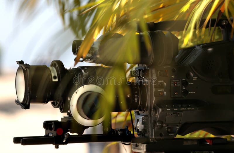 Camera man stock image. Image of movieset, cinematographer - 3172545