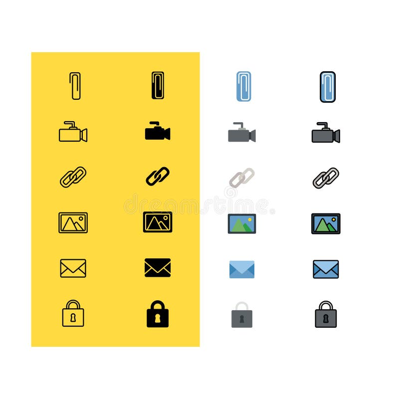 Content Creator, Social Media, Video, Camera, Link, Image, Lock, Web ...