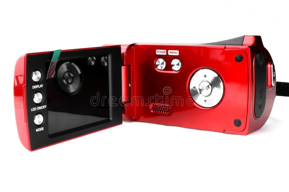 Video Camera stock photo. Image of compact, optics, flash - 35466534