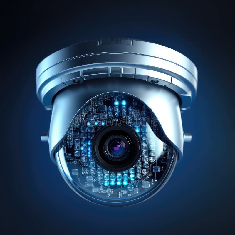 Camera Security Systems Stock Illustrations – 617 Camera Security ...