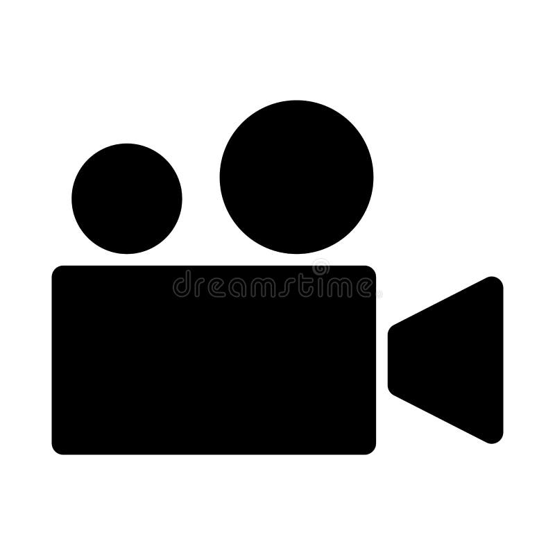 Video Camera Thin Line Icon. Cinema Vector Pictogram Stock Vector ...