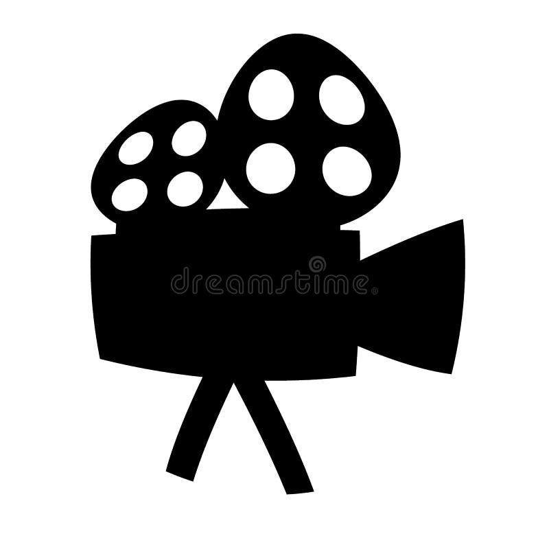 Video camera symbol icon stock illustration. Illustration of template ...