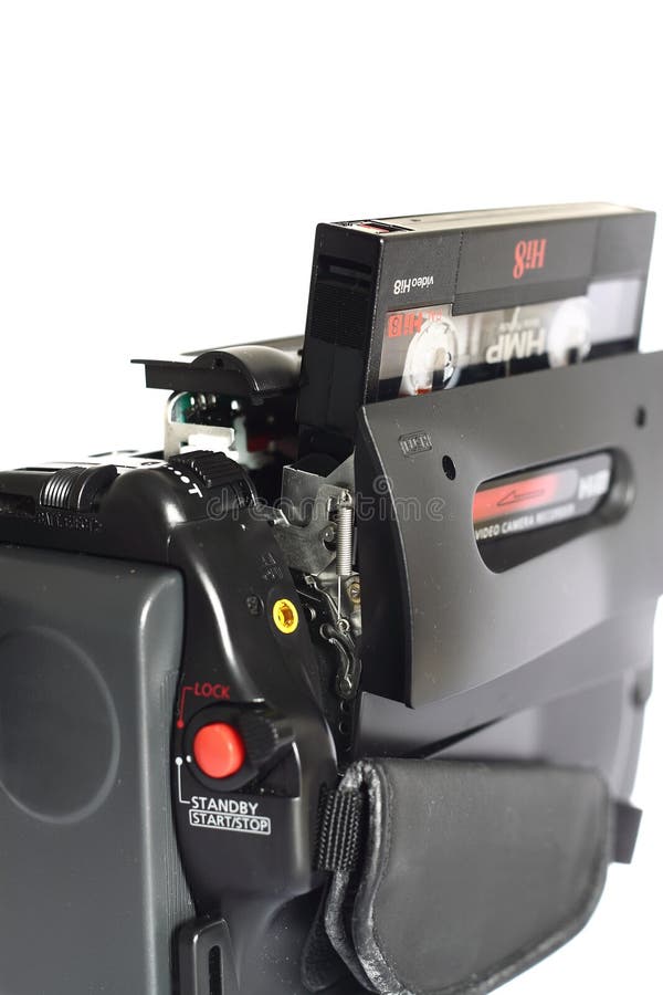 Video camera tape a stock image. Image of footage, controls - 41370593