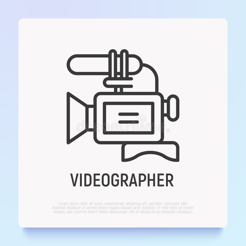 Videographer Logo Stock Illustrations – 552 Videographer Logo Stock ...