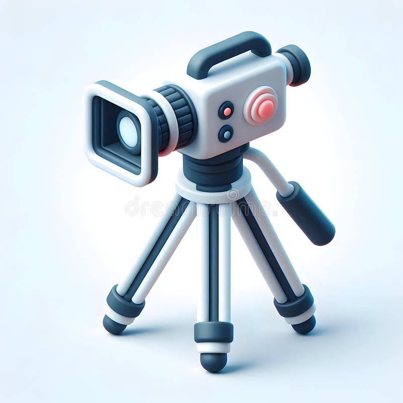 Video Camera and Tripod Vector Concept As an of a Video Camera and ...