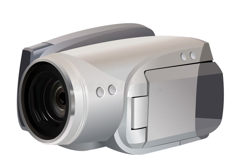 Video camera vector stock vector. Illustration of isolated - 10390717