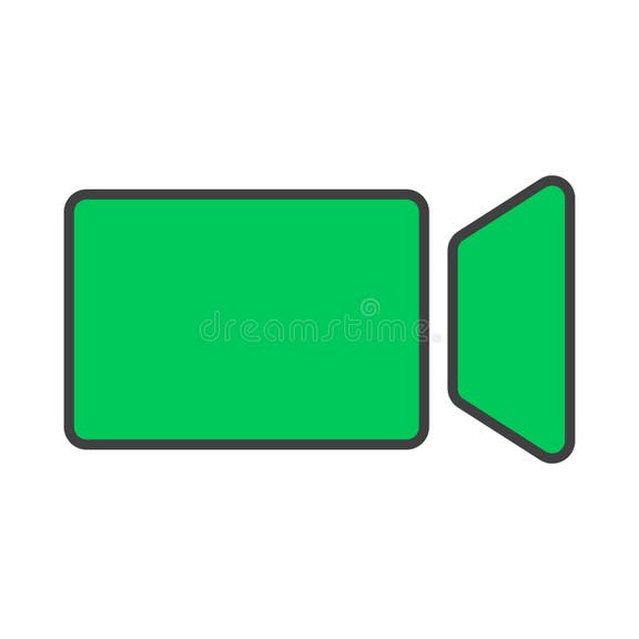 Video Camera Vector Icon stock vector. Illustration of camera - 211383117