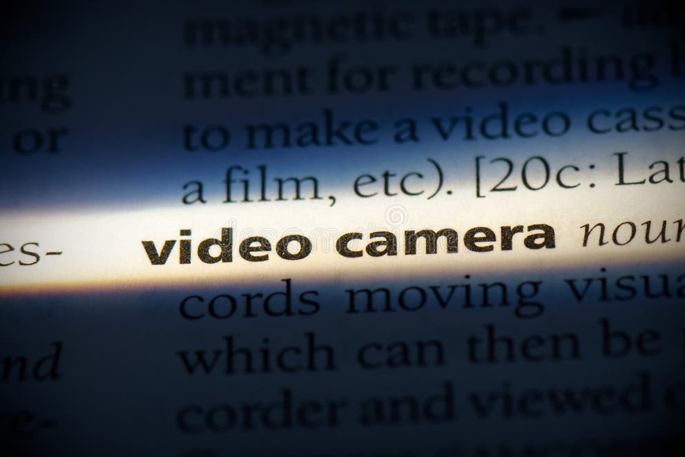 Video camera stock image. Image of reference, close - 161574581