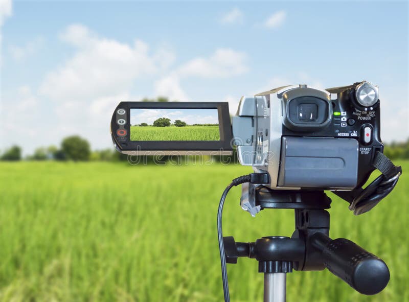 Video cameras stock photo. Image of natural, country - 59554718