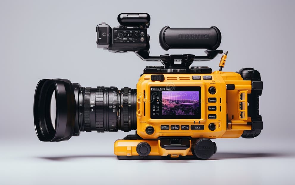 Video Capture Tool on a Clear Background Stock Illustration ...