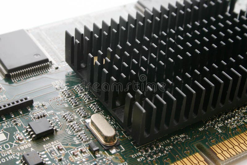 Video card stock photo. Image of line, digital, processors - 13937128