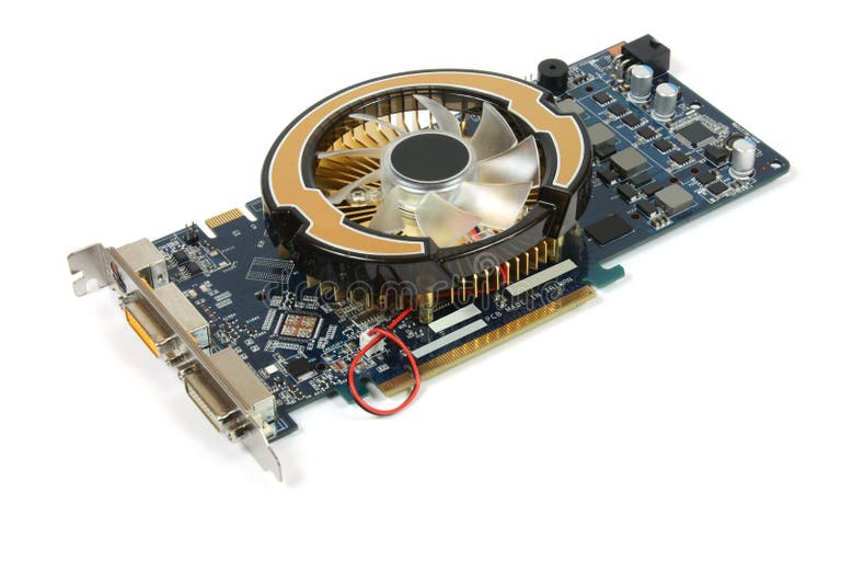 Video card stock photo. Image of hardware, component - 14426152